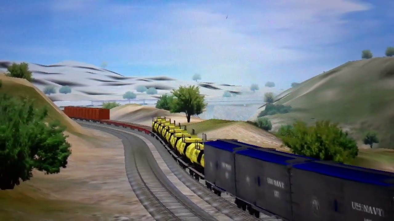 Trainz2: SP F7'S on the Mojave Subdivision - YouTube