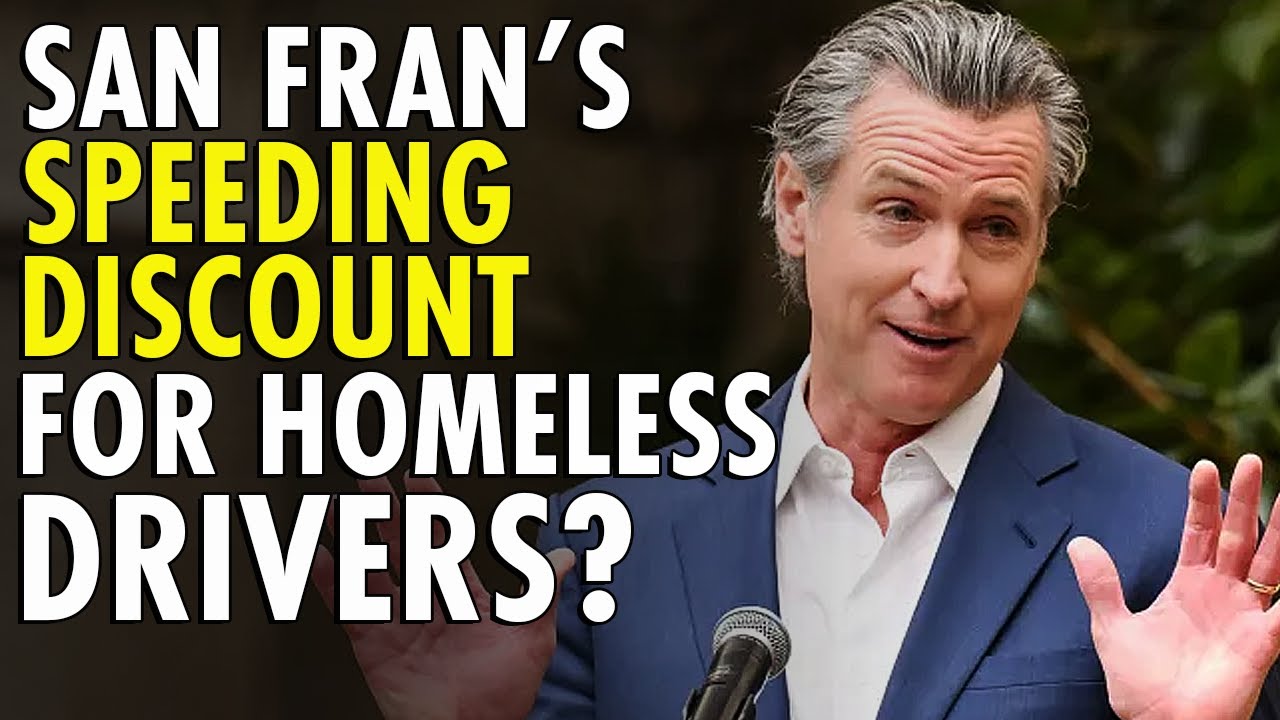Newsom-Backed San Francisco Law SLAPS Drivers with Income-Based Fines ...