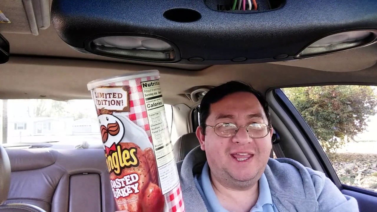 EAT IT! Pringles Roasted Turkey Potato Crisps 2019 Food Review - YouTube