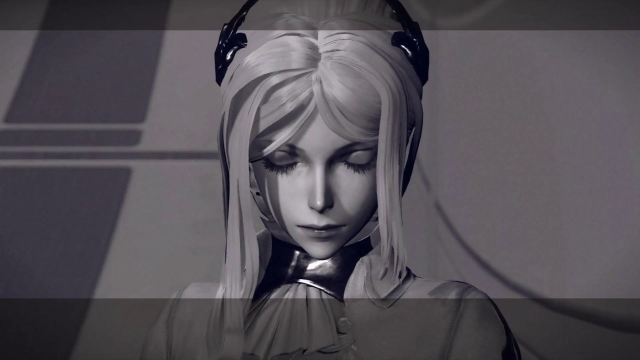 Nier: Automata Route B - Bunker / Factory: 9S Commander Hallway Chat ...