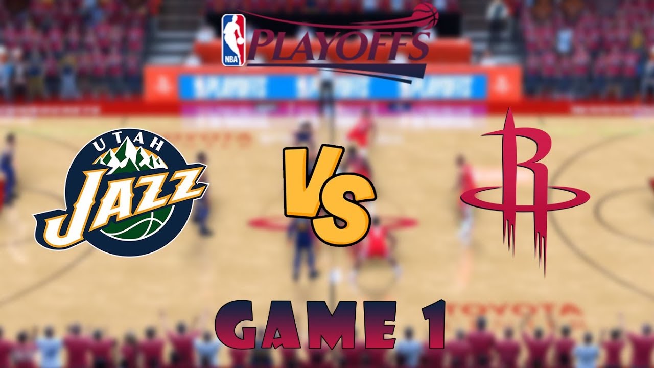 Utah Jazz vs. Houston Rockets - Game 1 - Round 1 - NBA Playoffs! - NBA ...