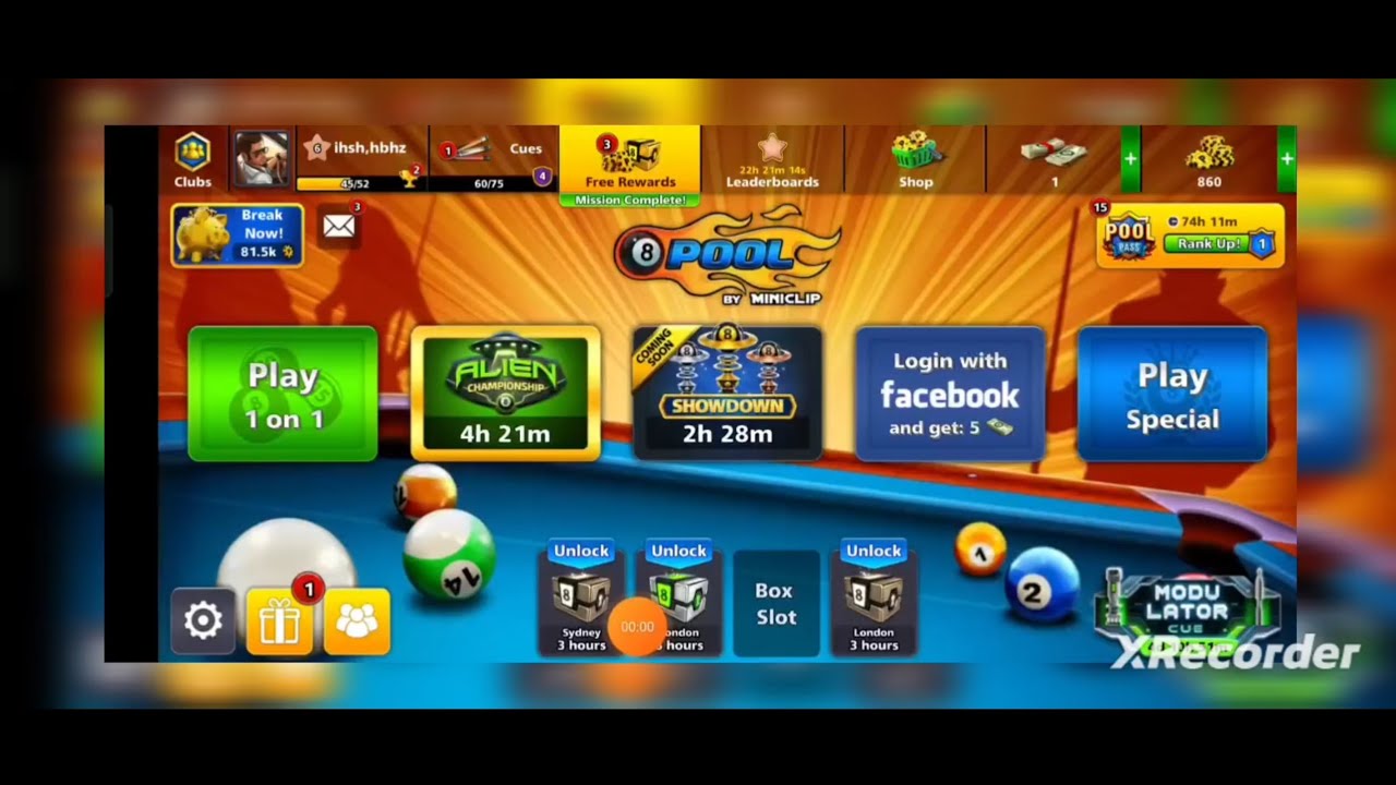 8 pool ball game play video - YouTube