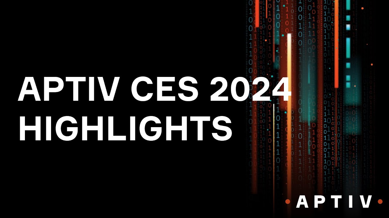 Aptiv CES 2024 Highlights - YouTube