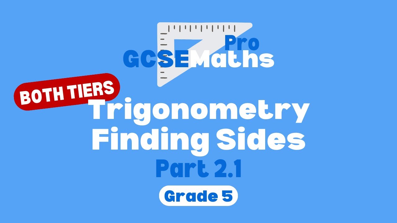 Trigonometry - Finding Sides | GCSE Maths Pro - YouTube