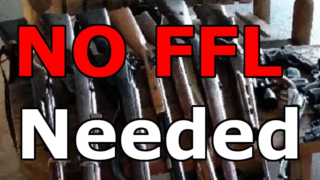 Guns That Need NO FFL To Buy - YouTube