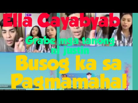 Ella Cayabyab and Justine With Aizyl Tandungon massabi nyo dto,Justin ...
