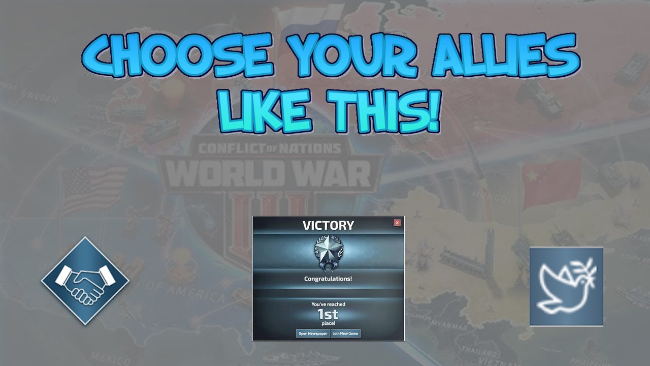 How to Find the BEST Allies in Supremacy WW3 (Win More Games) - YouTube