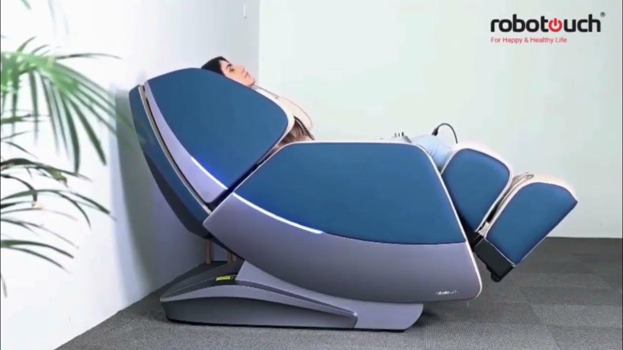 RoboTouch Massage Chair - The Future of At-Home Massage Therapy - YouTube