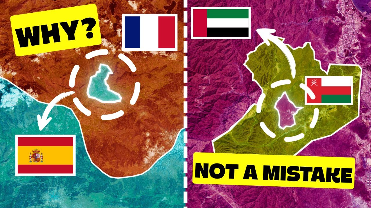 The Weird Reason 8 Countries Exist Inside Other Countries - YouTube