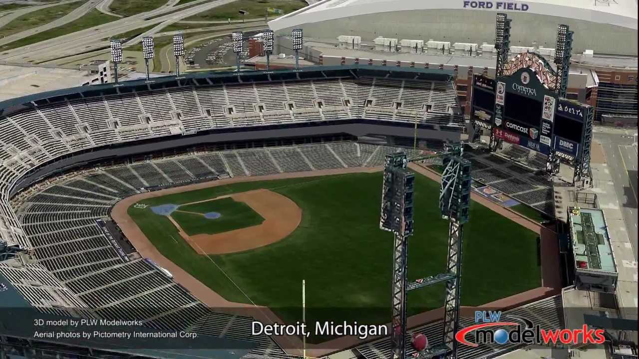Detroit 3D Model by PLW Modelworks - YouTube