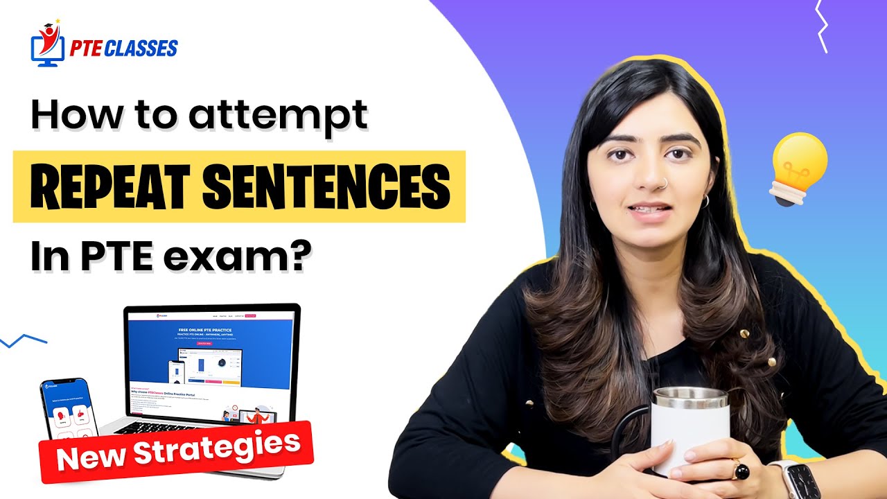 New Strategies for Repeat Sentences | PTE Academic | PTEClasses - YouTube
