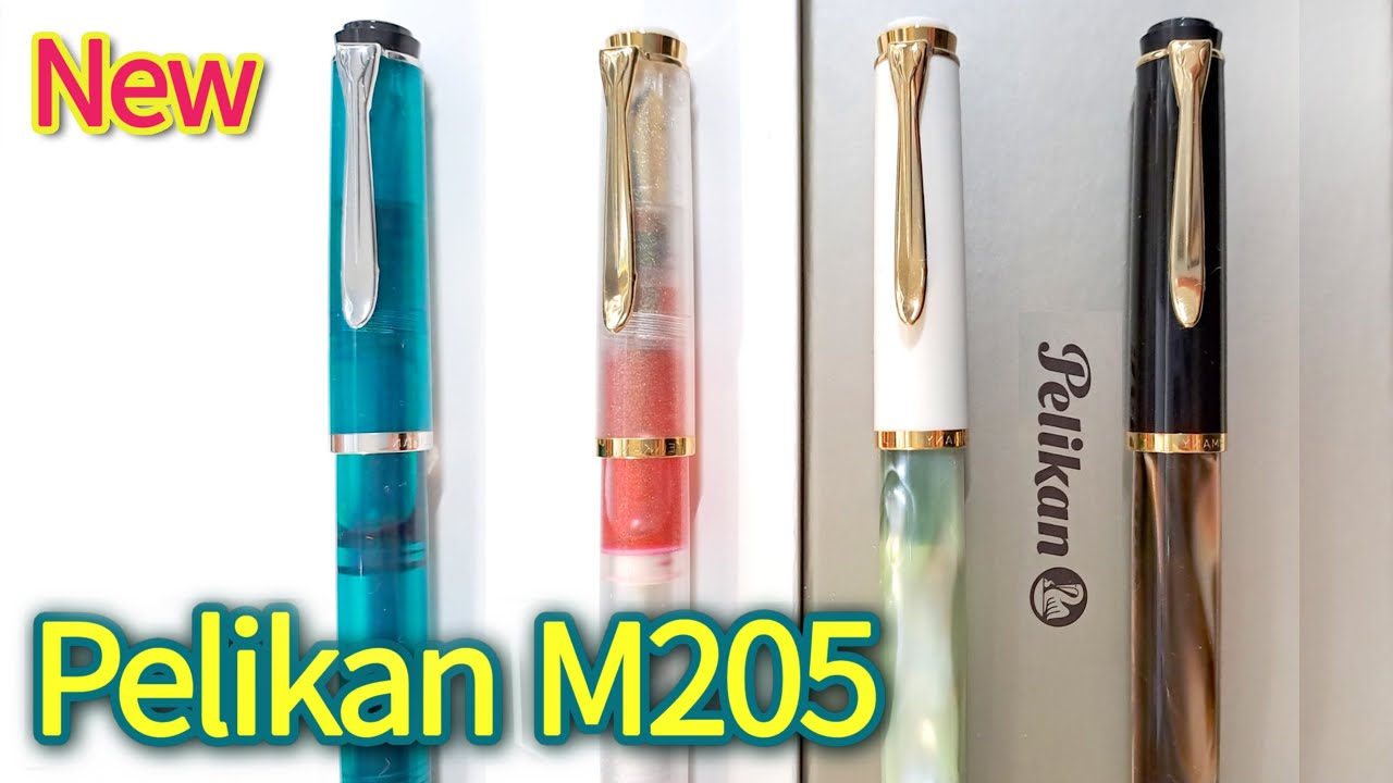 합격을 부르는 공부 만년필이 있다?🤗ㅣ펠리칸 M205ㅣ2022 한정판ㅣ아파타이트 Fㅣ2022 New EditionㅣPelikan ...