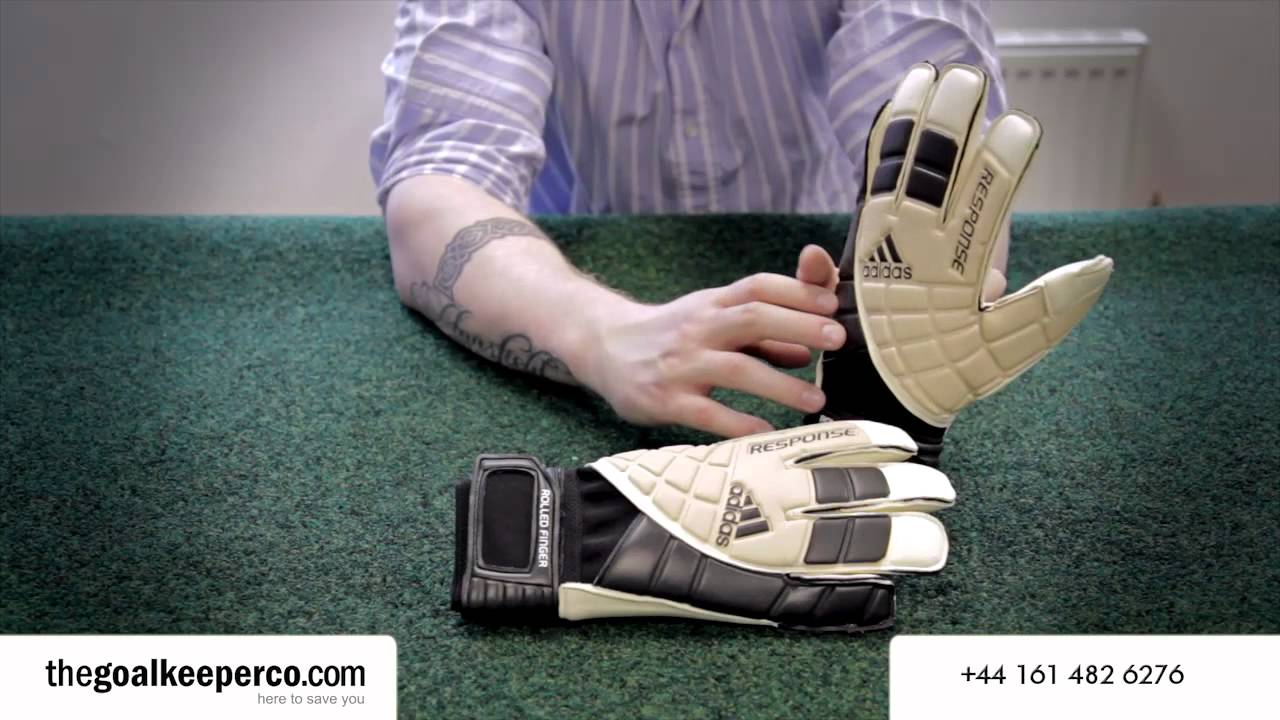 Adidas Response Roll Finger Goalkeeper Gloves - YouTube