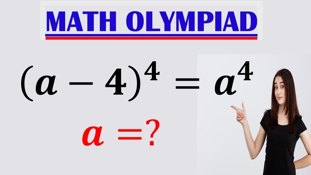 A Good Math Olympiad Algebra Equation | Math Olympiad Questions ...