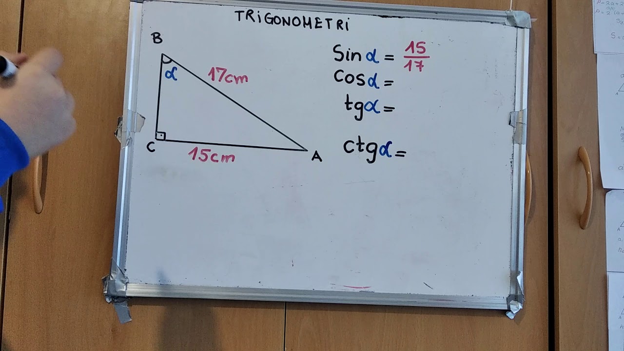 209.Funksionet trigonometrike te trekëndëshi kënddrejt - YouTube