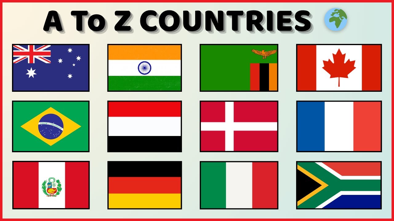 Countries A to Z Adventure for Kids | Learn Geography with GlobeTales 🌍 ...