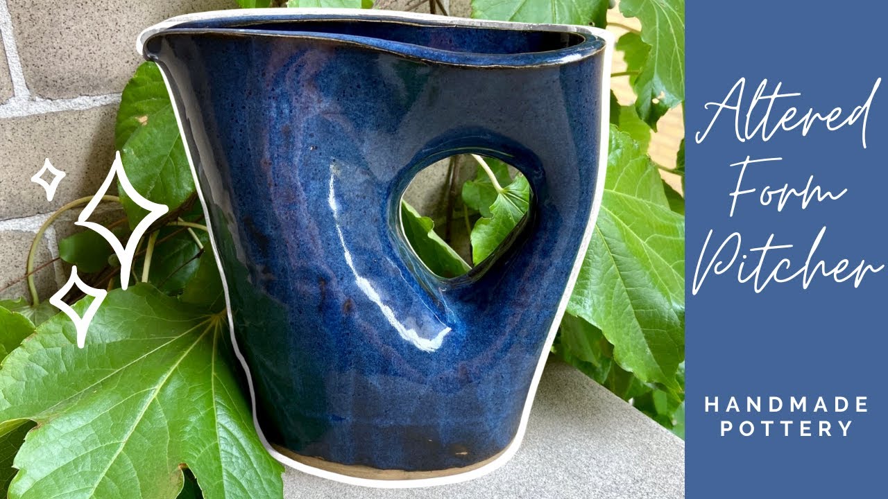 Creating a Pitcher with Altered Form on the Pottery Wheel (Time Lapse ...