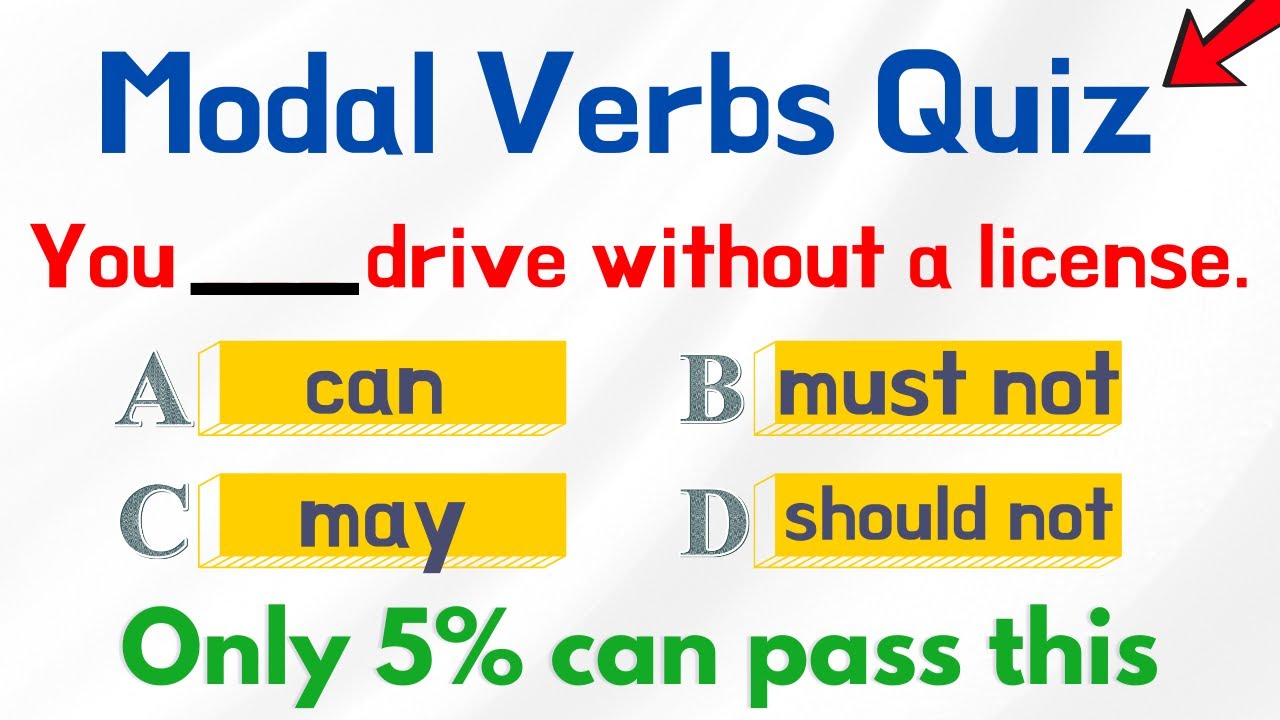 Modal Verbs Quiz। English Grammar Quiz - YouTube