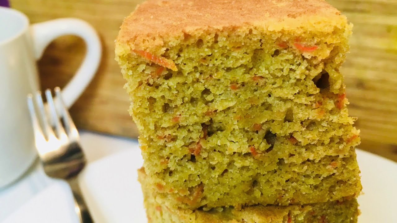 Carrot sponge cake, wheat cake cake recipe. Eggless carrot cake. - YouTube