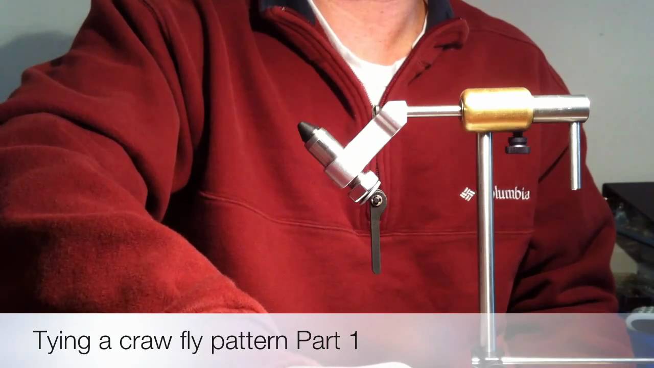 Fly Tying crawfish crawdad pattern Part 1 - YouTube