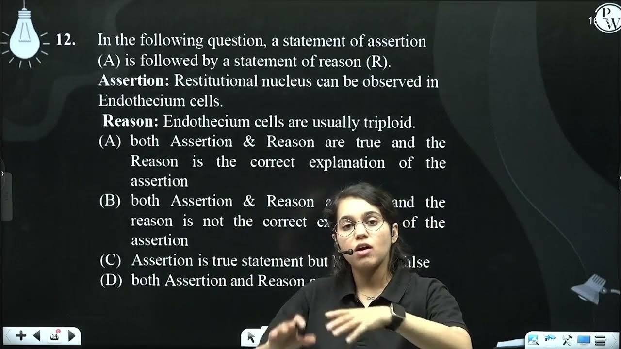 In the following question, a statement of assertion (A) is followed by a statement of reason (R ...