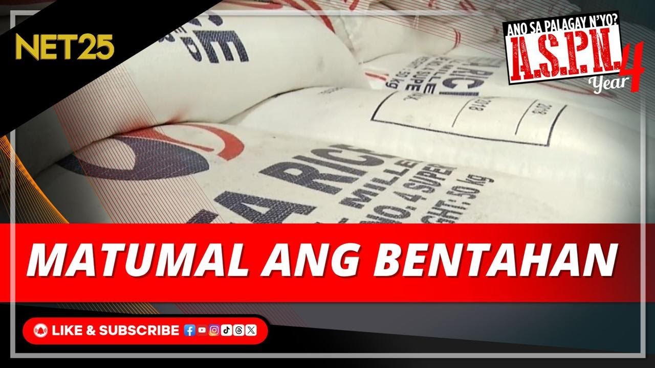 BENTAHAN NG NFA RICE, MATUMAL DAW | ASPN - YouTube