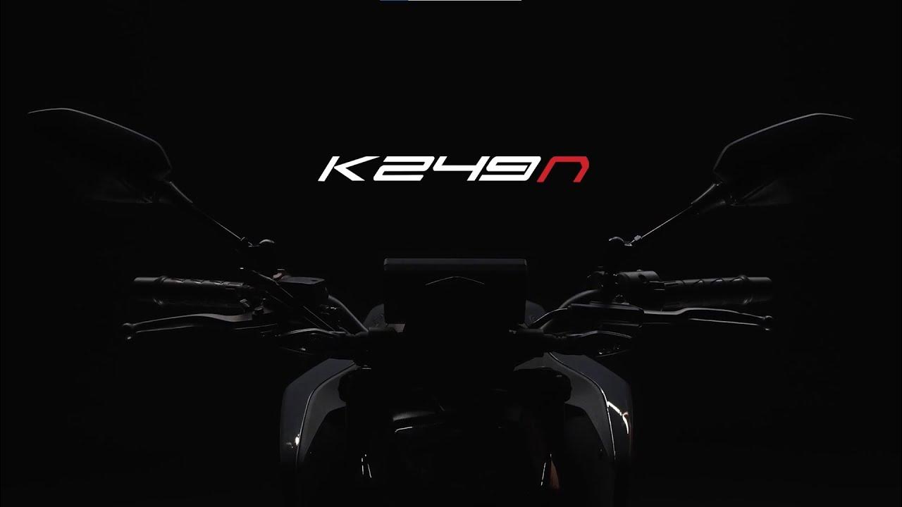 موتورسیکلت کی وی مدل K249N - YouTube