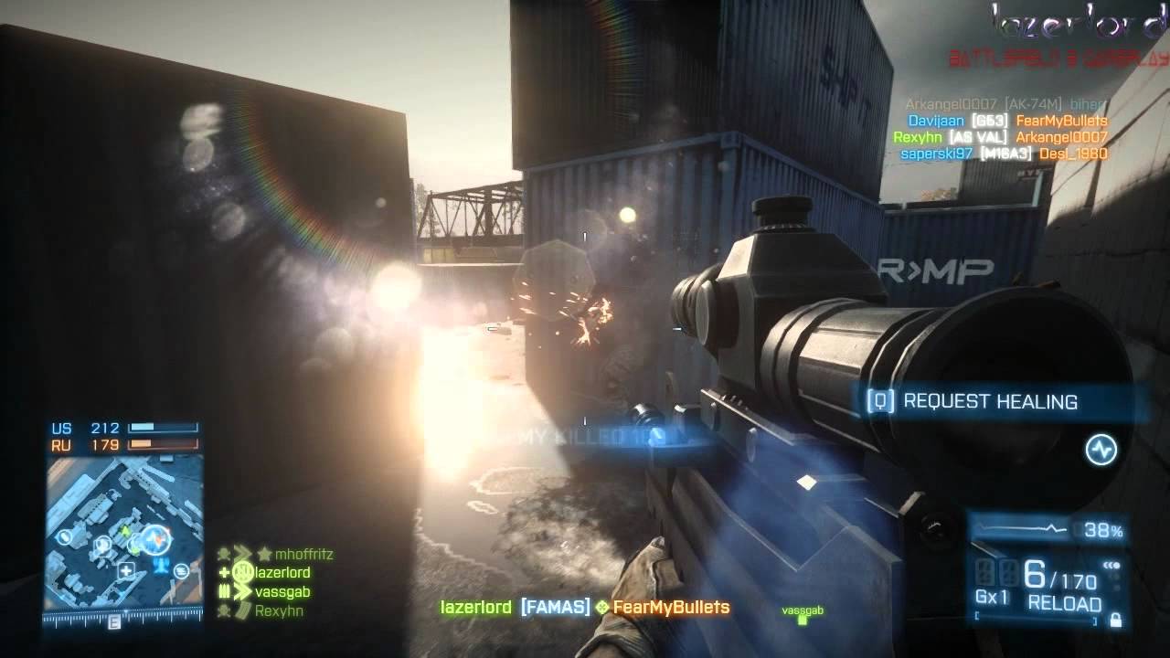 Famas with 7x Scope on Canals - YouTube