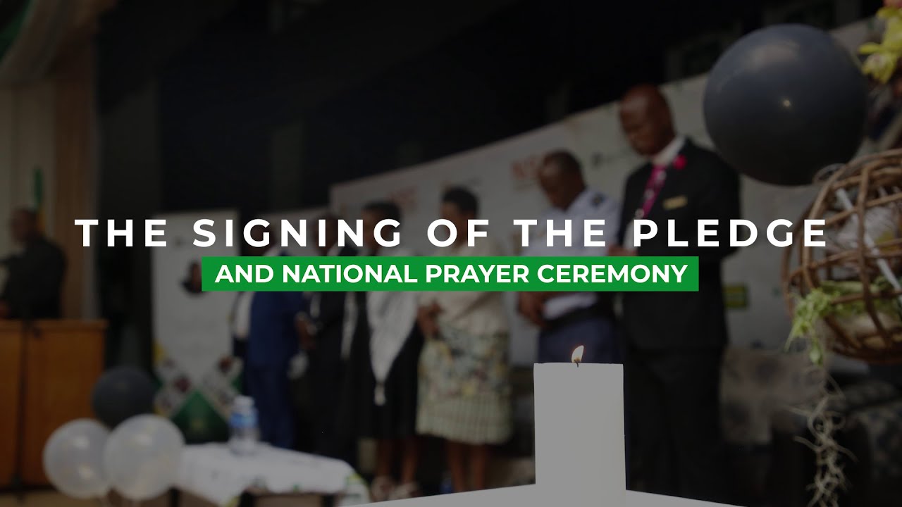 Signing of the Matric Pledge Ceremony and Matric Prayer - YouTube