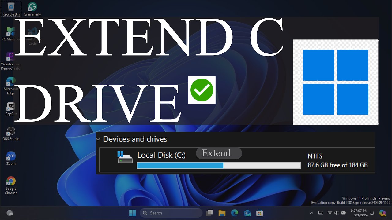 Maximizing Space: A Comprehensive Guide to Extending Your C Drive in ...