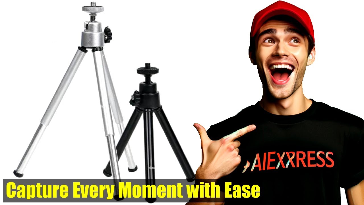 Mini Flexible Tripod 2 Section Stand Holder Review | Best Desktop ...