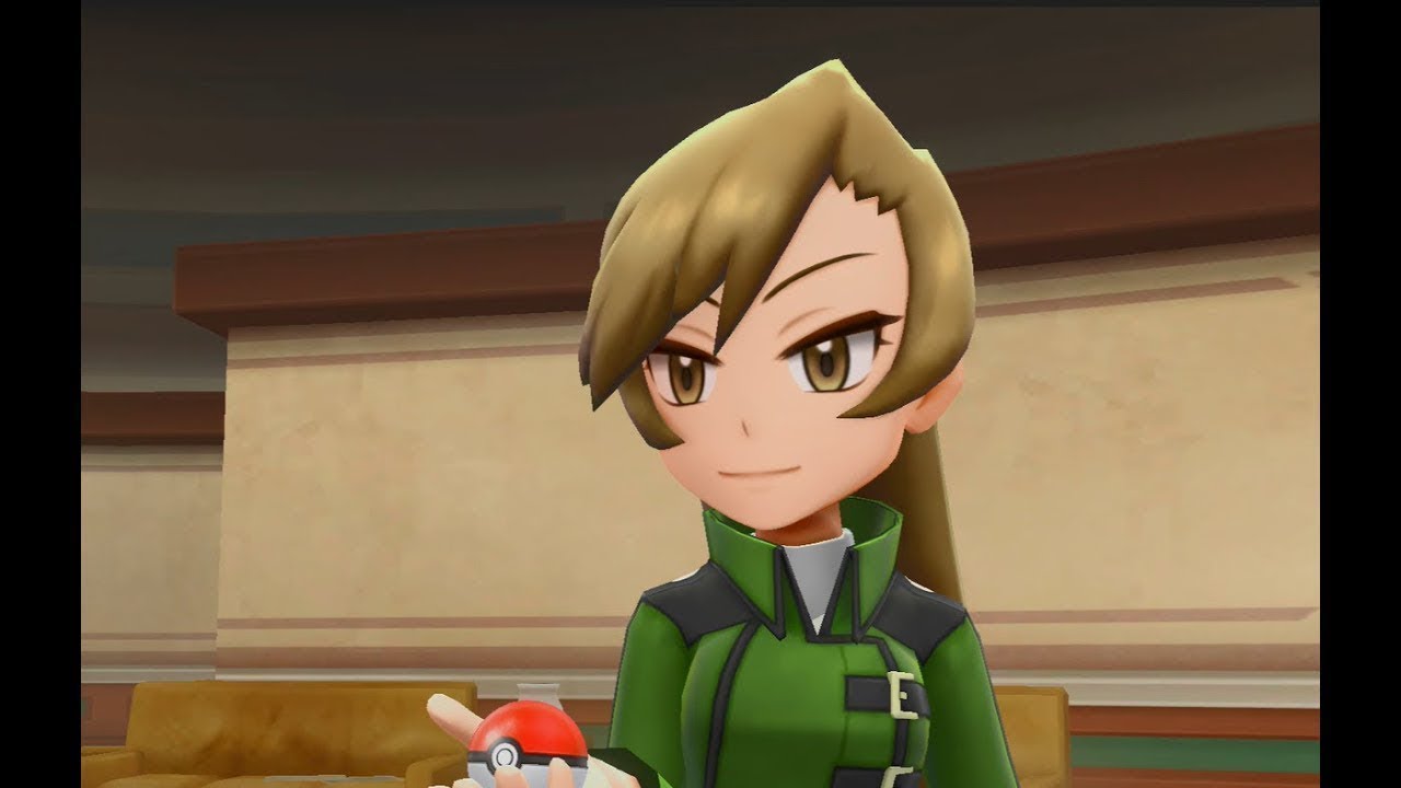 Pokémon: Let's Go, Eevee! Coach Trainer Rita Battle - YouTube