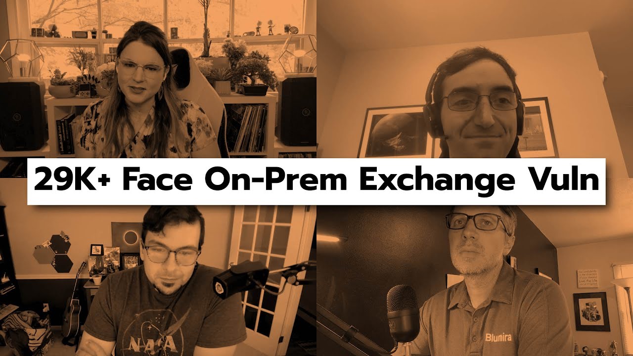 29K+ Face On-Prem Exchange Vulnerability - YouTube