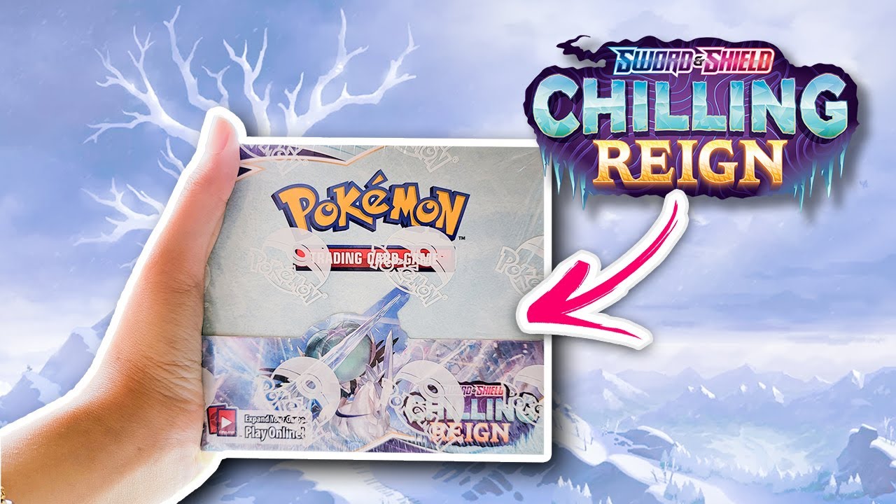 Mở 36 packs Pokemon TCG Chilling Reign - YouTube