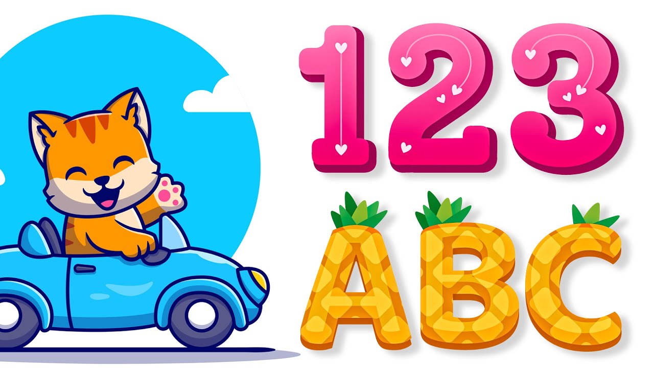 ABC & 123: Learn the Alphabet and Count to 100 | Educational Songs for ...
