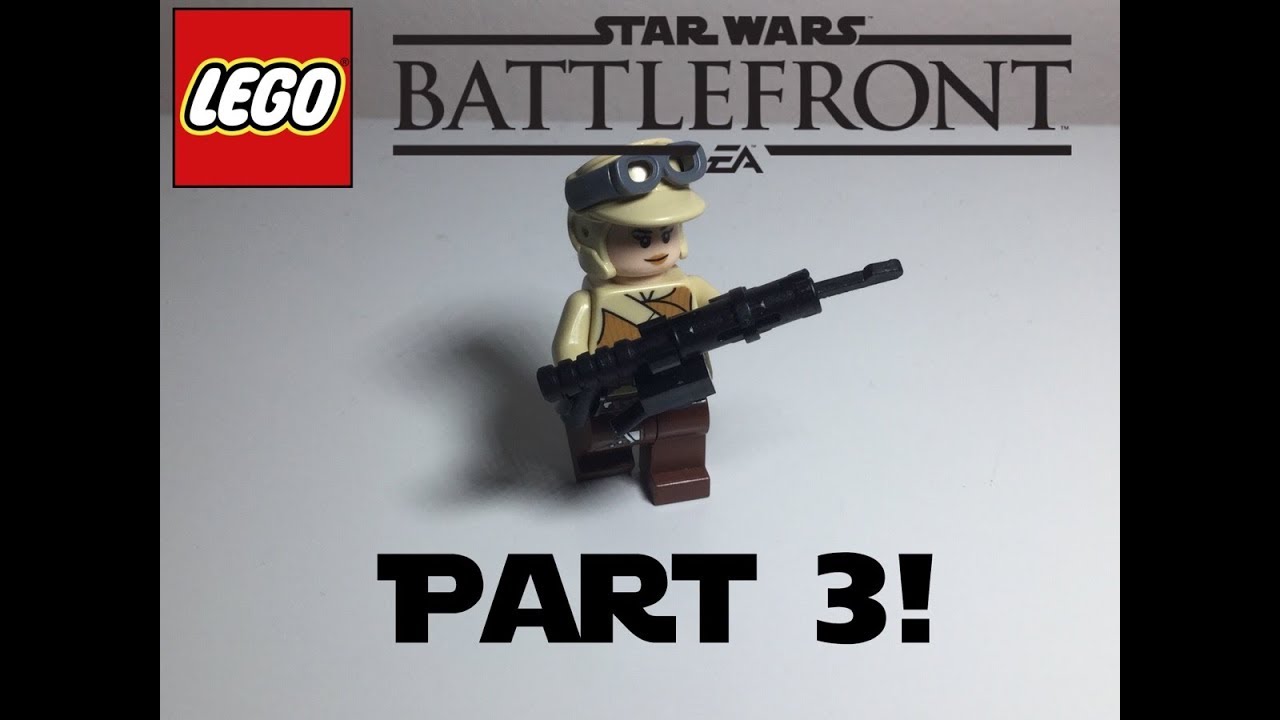 How To Make Lego Star wars Battlefront Weapons Part 3! - YouTube