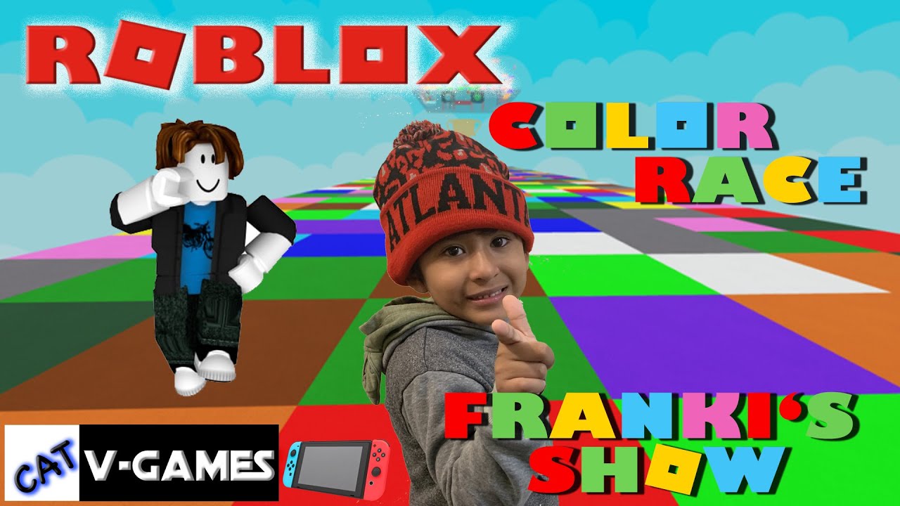 ROBLOX, COLOR BLOCK RACE! - YouTube