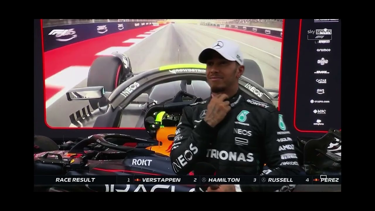 Nico Rosberg interviews Lewis Hamilton | 2023 Spanish Grand Prix - YouTube