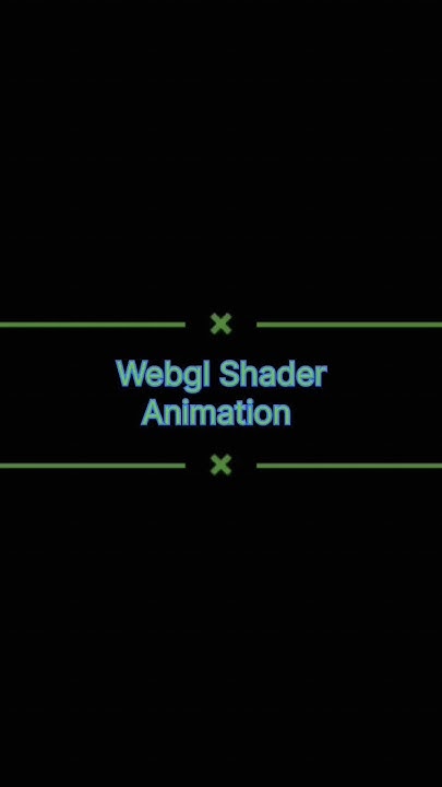 Webgl Shader Animation Logiclyric Viral Html Htmlcss Youtube Youtube Css Youtube 