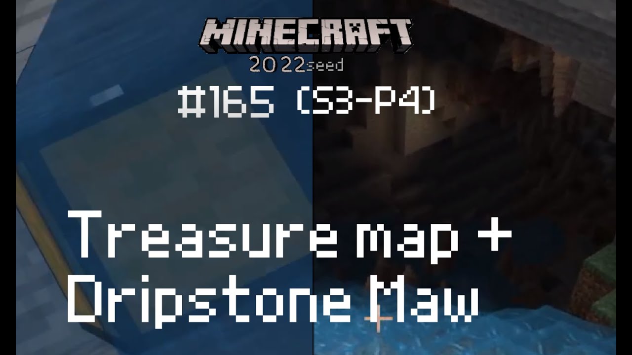 Treasure and Dripstone Maw - Minecraft gameplay part 165 - YouTube