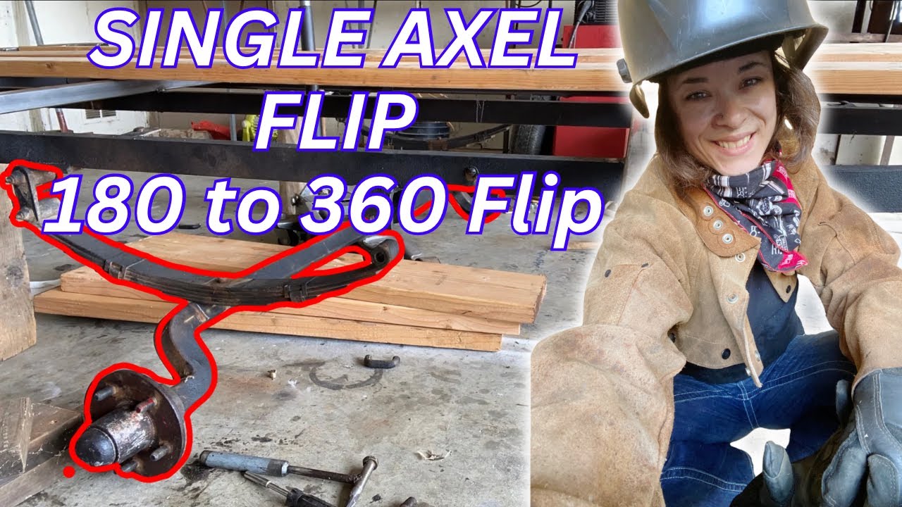 Simple Axel Flip 180 turns into 360 Including Regreased Bearings ...