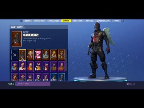 MY LOCKER SETUP IN FORTNITE SEASON 3 - YouTube