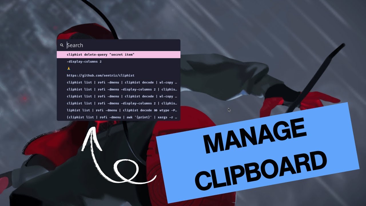 Never forget your Clipboard History with ClipHist & Rofi in Hyprland ...