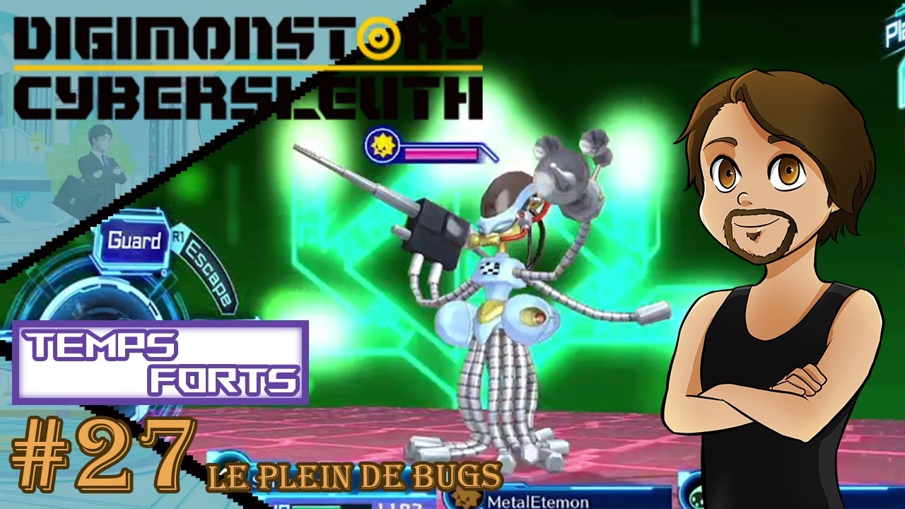 Le plein de bugs - [REDIFF LIVE] Digimon Story Cyber Sleuth #27 - YouTube