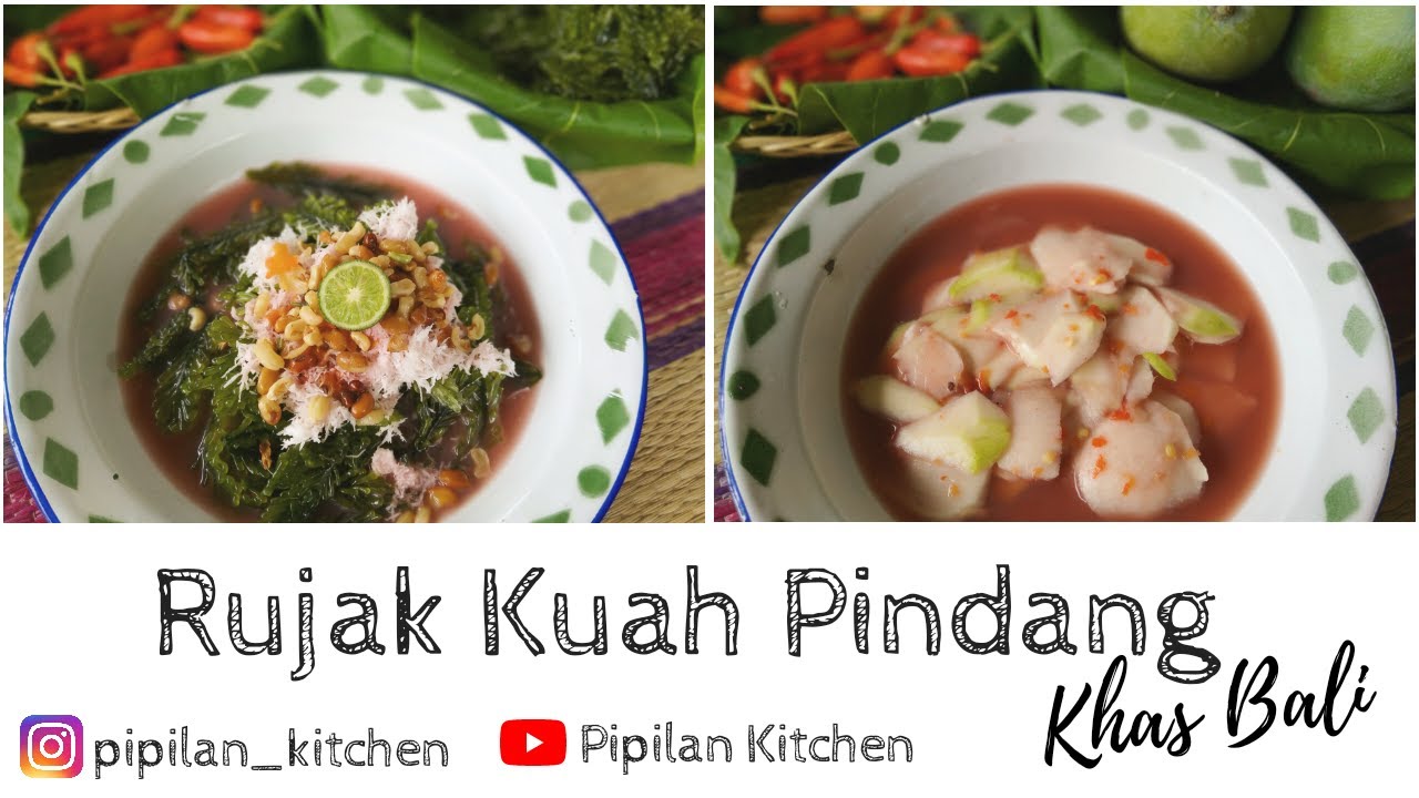 Resep Rujak Kuah Pindang | Rujak Bulung Kuah Pindang | Rujak Mangga ...