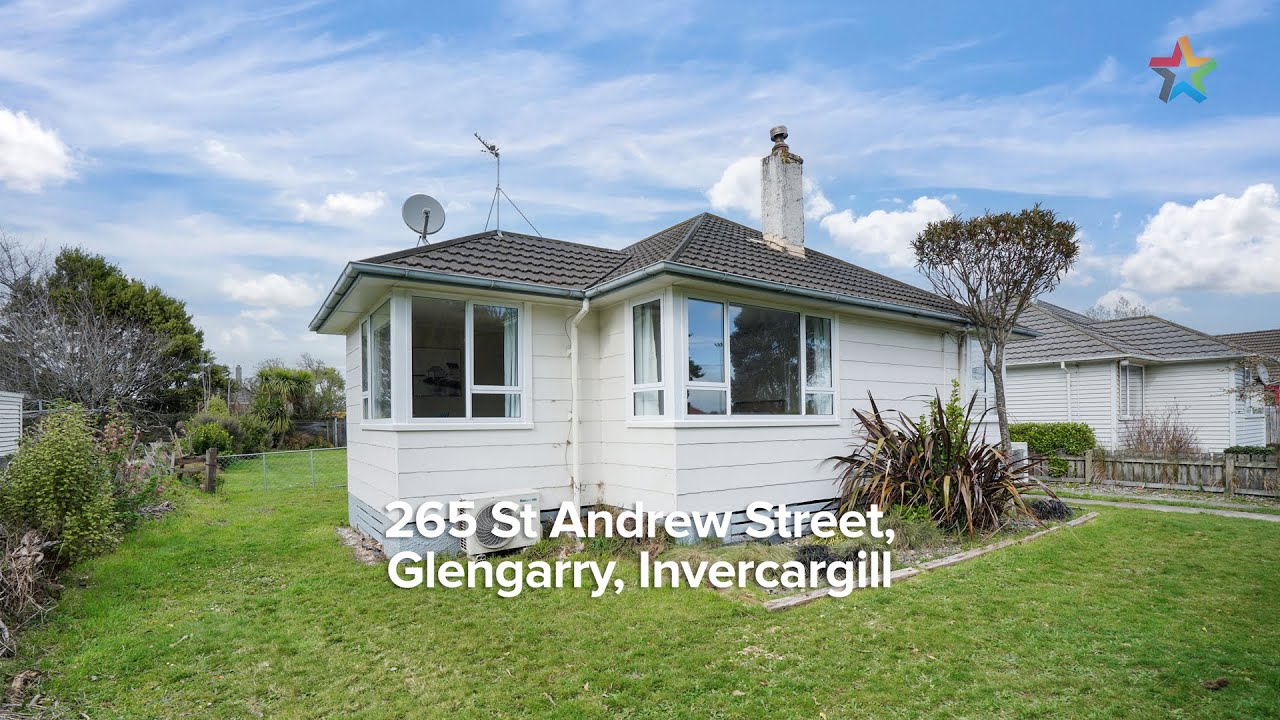 265 St Andrew Street, Glengarry, Invercargill - YouTube