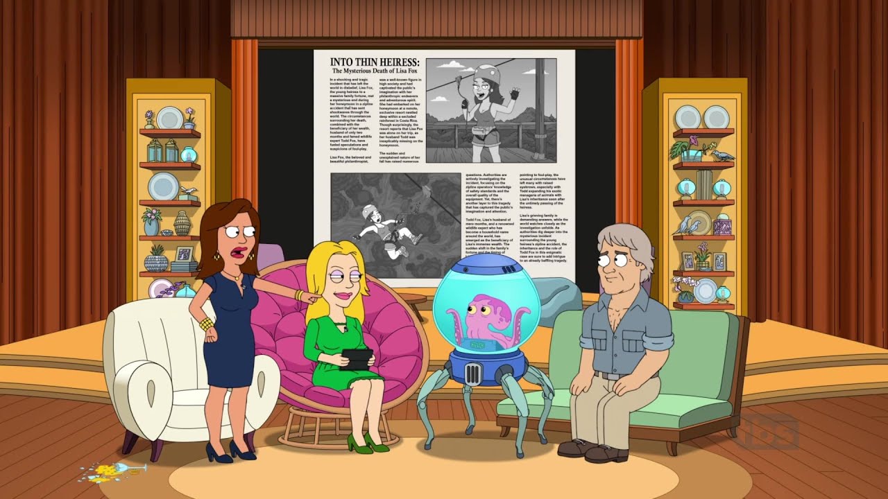 American Dad - Todd Fox, did you murder your wife? - YouTube