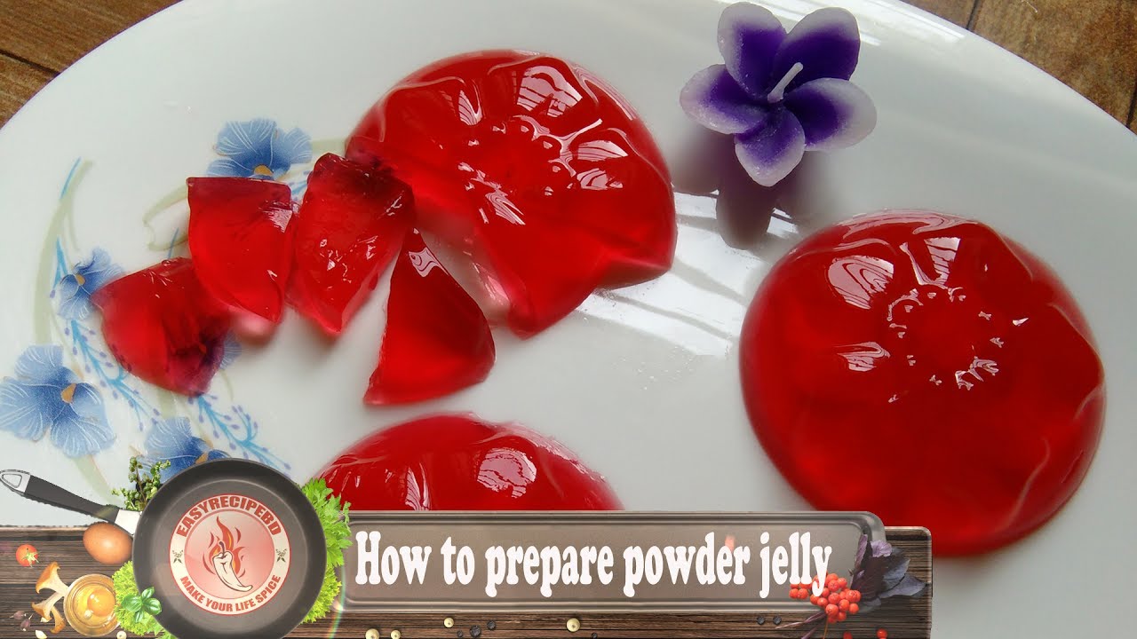 How to prepare powder jelly || প্যাকেটের গুড়া জেলির সঠিক প্রস্তুত ...