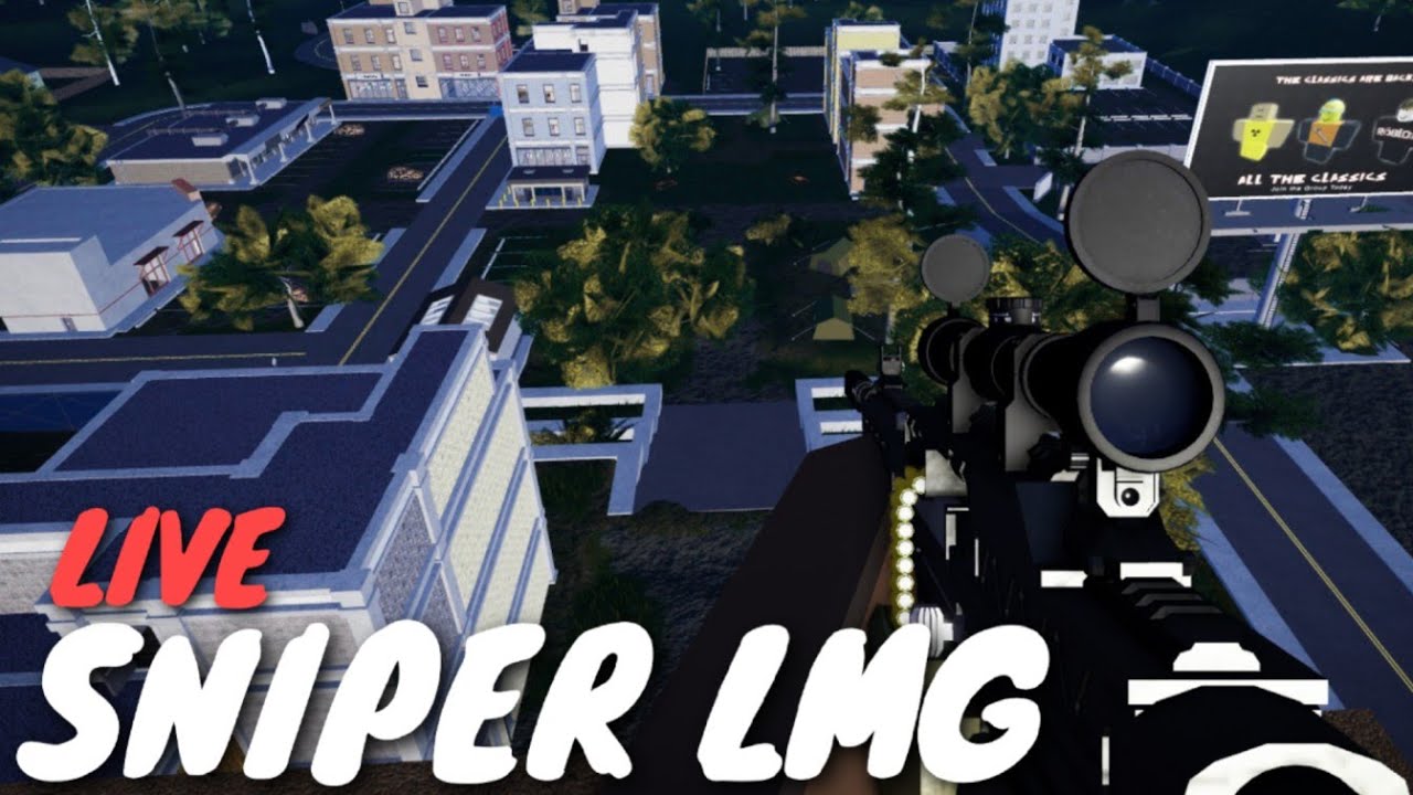 LIVE With My SNIPER LMG... / Quarantine Z - YouTube
