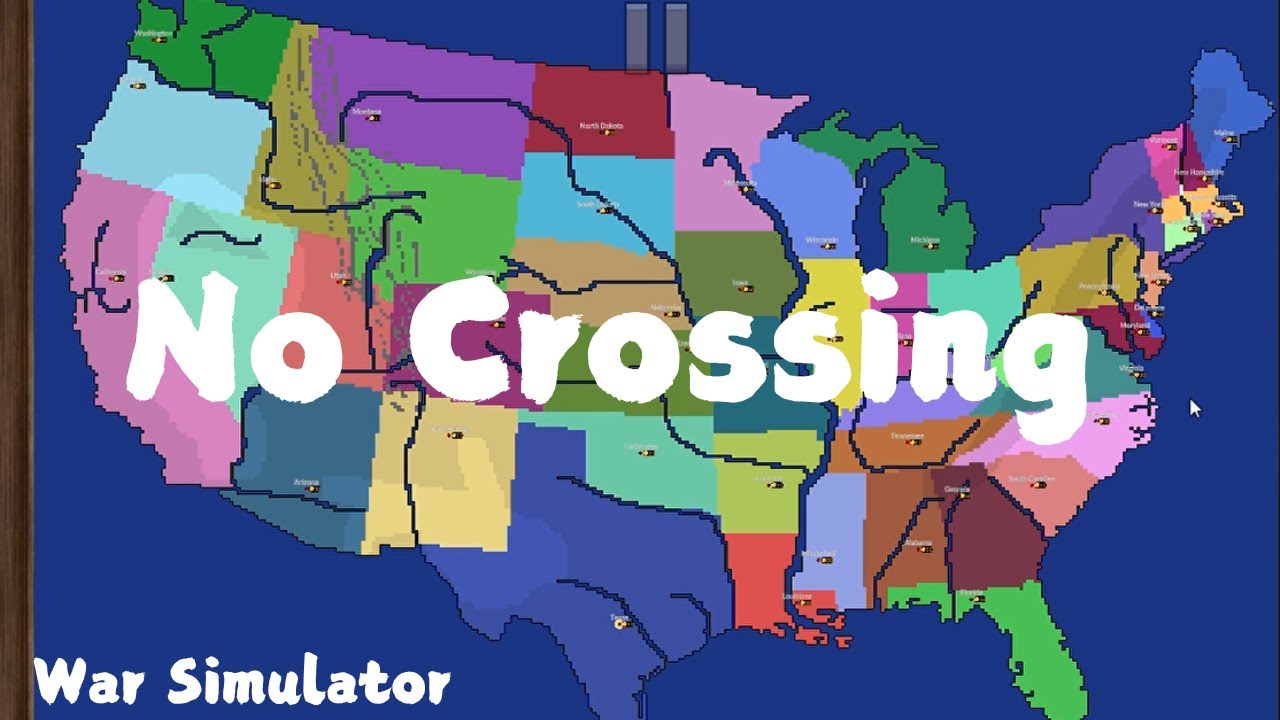 What if American Rivers Were Uncrossable? Battle Royal! - YouTube